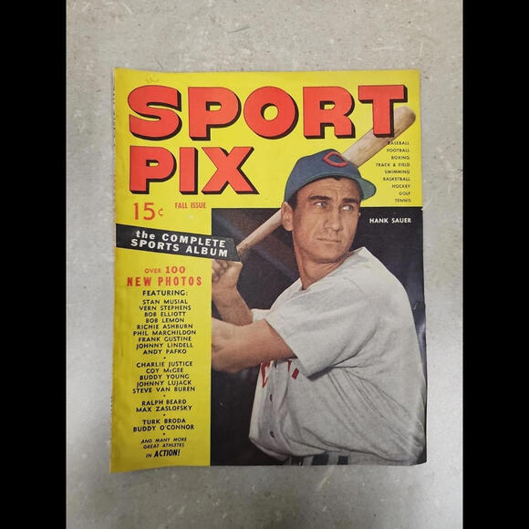Other | Vintage 1948 Sports Pix Magazine 1st Issue 1 Baseball Hank ...
